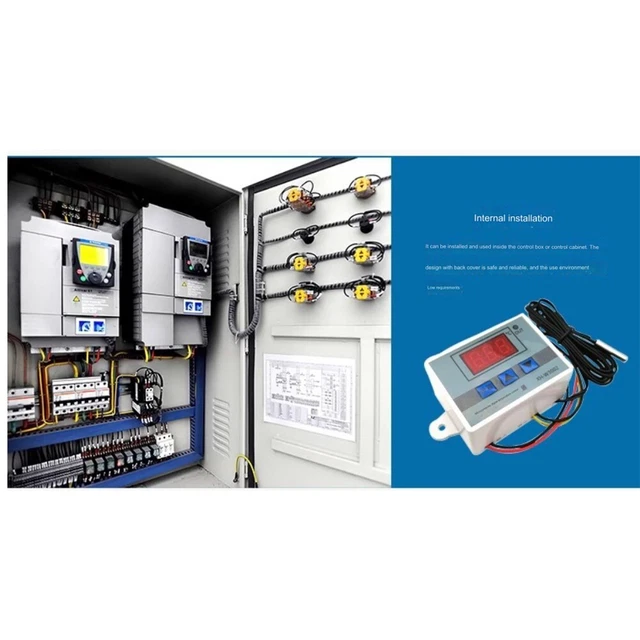 CONTR?LEUR THERMOSTAT COMPTEUR Sonde Capteur Fiable Transformateur Temp??rature EUR 13,62 ...