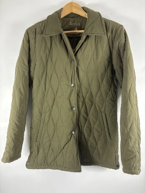 BNWT JACK MURPHY Emer Green Quilted Country Jacket Ladies Size 12 - 19 ...