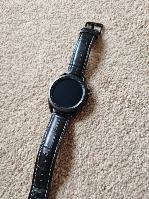 SAMSUNG GALAXY WATCH 3 SM-R845F 45mm 4G LTE *read Description Faulty ...