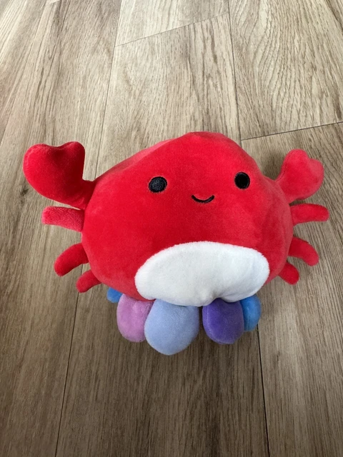 SQUISHMALLOW FLIP-A-MALLOW CARLOS the Crab Beula the Octopus 5" Kelly ...