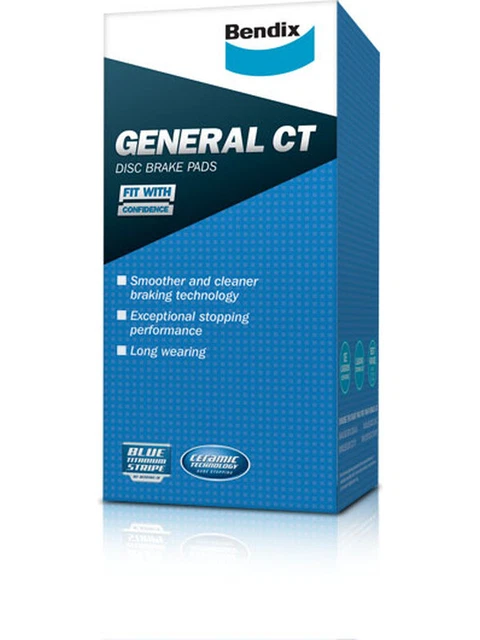 BENDIX GENERAL CT Brake Pad fits Audi A6 2.8 C5,4B2 quattro (DB1192GCT ...