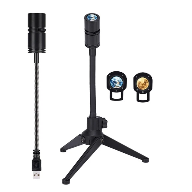 Usb Moon Lamp Earth Planet Projection Lamp For Creative Night Light