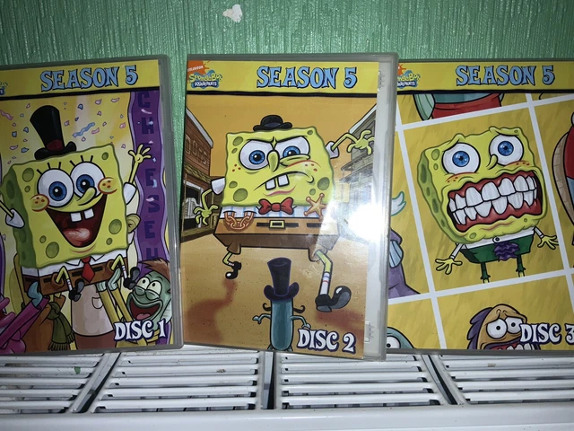 Spongebob Squarepants The Complete 5Th Season Dvd IN VENDITA! - PicClick IT