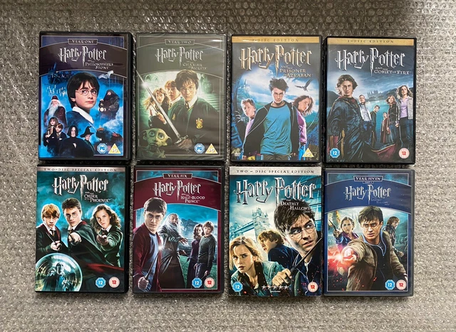 Harry Potter Dvd Set Complete 8 Film Collection New And Used Free Shipping Eur 1281