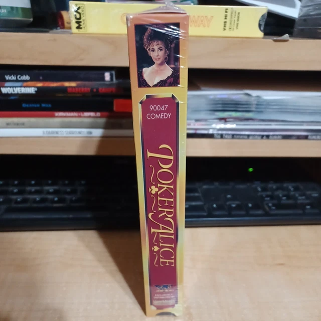 POKER ALICE (VHS, 1994) Elizabeth Taylor Tom Skerritt George Hamilton ...