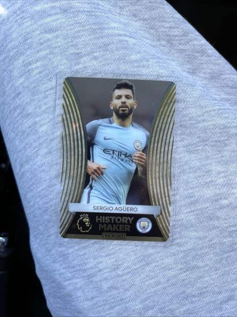 PANINI ADRENALYN XL 2025: AGUERO. History Maker Signature card ...