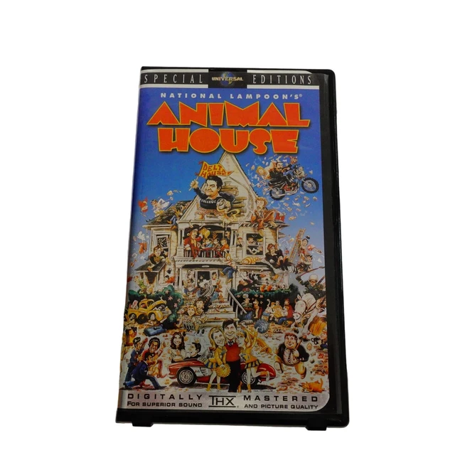 UNIVERSAL SPECIAL EDITION Animal House VHS Digtially Mastered THX £9.10 ...