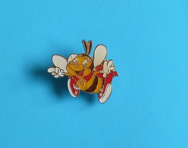 KELLOGG'S HONEY LOOPS Loopy the Bee 1991 stud pin badge charity £3.99 ...