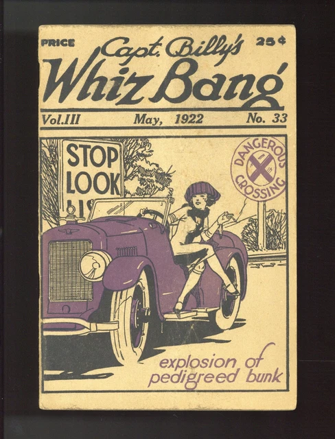 CAPTAIN BILLY'S WHIZ Bang #33 FN 1922 £67.52 - PicClick UK