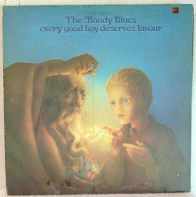 LP VINYLE MOODY Blues Every Good Boy Deserves Favour 1971 Threshold THS ...
