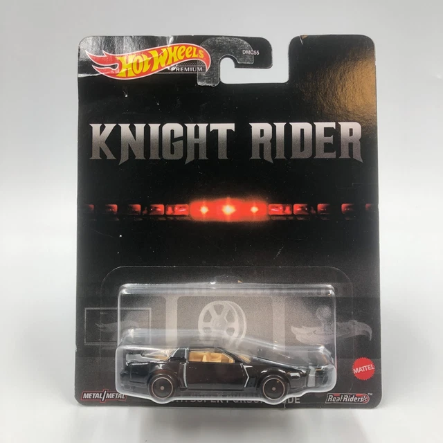 HOT WHEELS PREMIUM Knight Rider K.I.T.T. Super Pursuit Mode w/ Real ...