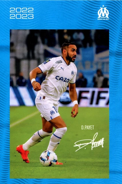 CARTE SIGNATURE PREPRINT DIMITRI PAYET / Football olympique de ...
