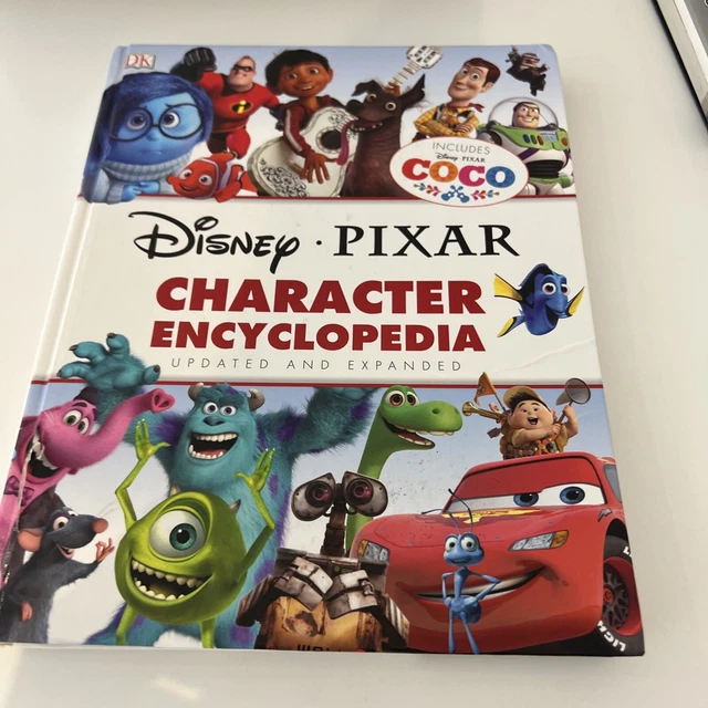 DISNEY PIXAR CHARACTER encyclopedia updated dition Book The Cheap Fast ...