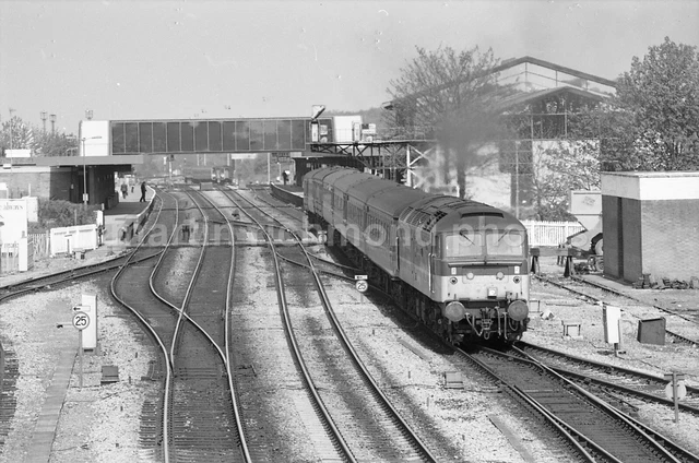 OXFORD CLASS 47 47555 26.4.90 John Vaughan Negative RN289 £2.99 ...
