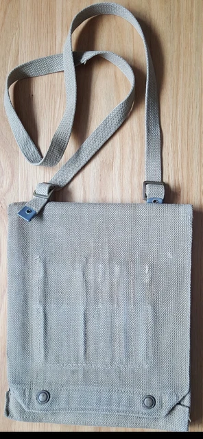 E27 ORIGINAL BRITISH Army Webbing Map Case Dated 1944. £36.00 - PicClick UK