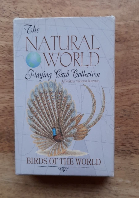 THE NATURAL WORLD Playing Card Collection Birds Of the World 1996 £5.99 ...