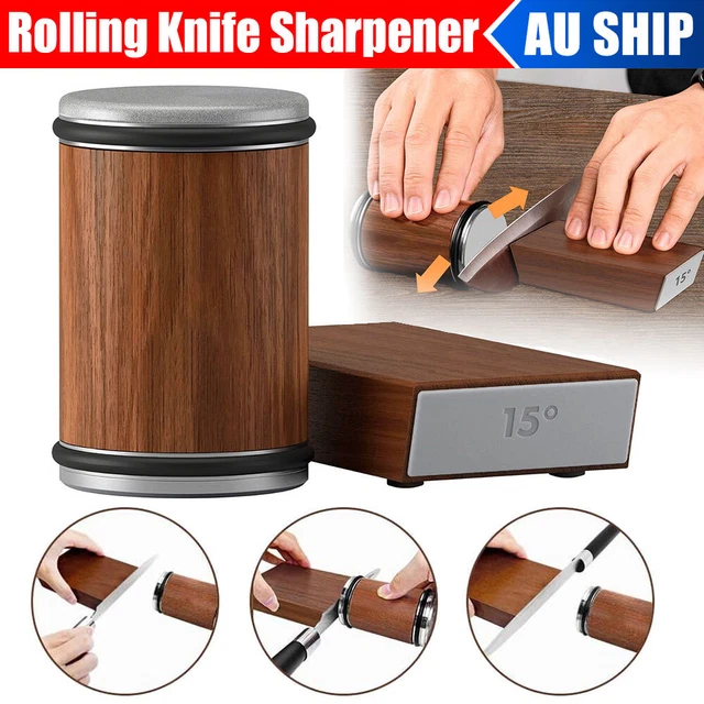 KNIFE SHARPENER NEW Pro Premium Rolling Edge Sharpeners Diamond ...