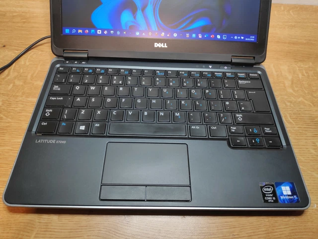 DELL LATITUDE E7240 Windows 11 i5 Business Ultrabook 12GB RAM, 256GB ...