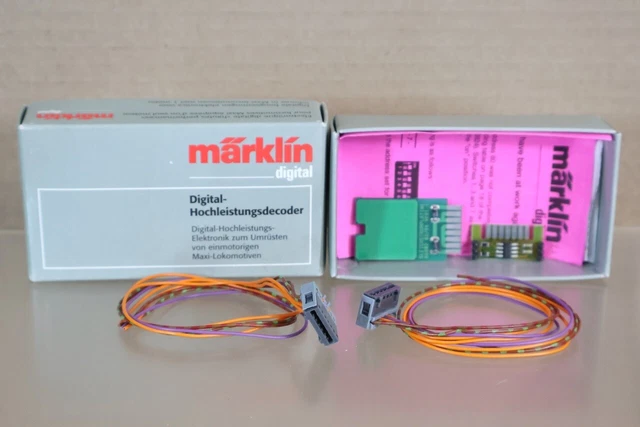 MARKLIN MÄRKLIN 60955 GAUGE 1 DIGITAL LOCOMOTIVE MODULE & ACCESSORIES ...