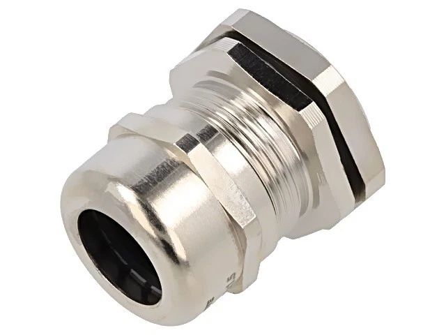 EM-SGL-M32-MET-E CABLE GLAND M32 1.5 IP68 Mat: brass Entrelec TE Connec ...