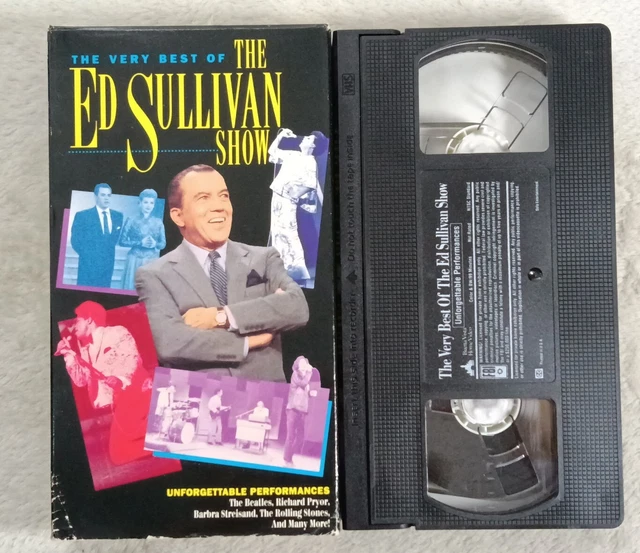 THE VERY BEST of The Ed Sullivan Show VHS Tape Buena Vista Sofa USA $23 ...