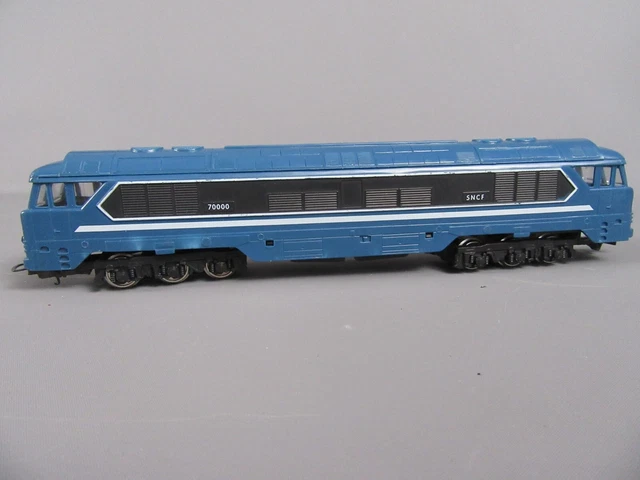 B249 VINTAGE MEHANO Slowenien Lokomotive Diesellok Cc 70000 SNCF Ho 1: ...