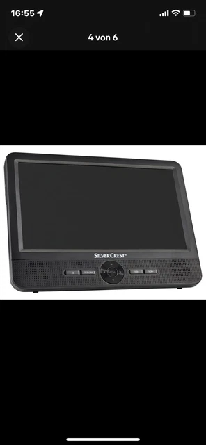 SILVERCREST SPDP 18 A1 Portabler Player Zwei Lcd-bildschirme EUR 59,90 ...
