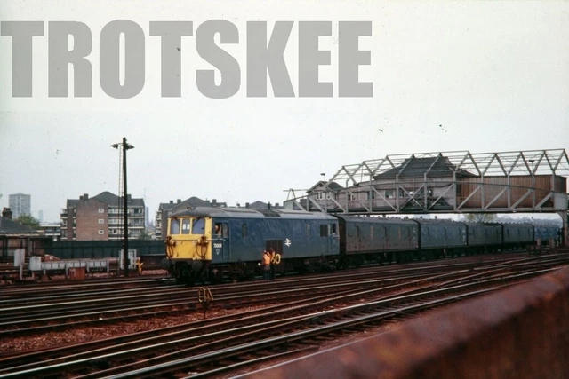 35MM SLIDE BR British Rail Electric Loco Class 73 73006 Clapham ...