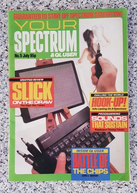 YOUR SPECTRUM NO.5 July 1984. ZX Spectrum magazine. £3.00 - PicClick UK