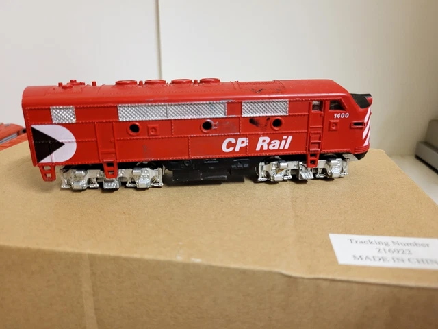 MODEL POWER HO Scale CP Rail Canadian Pacific Locomotive #1400 $4.95 ...