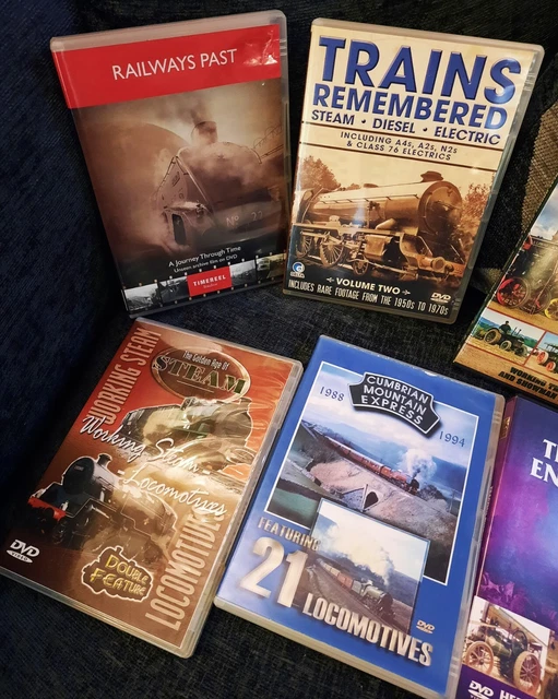 11 DVD'S OF Steam Train past and present in original cases. EUR 6,99 ...