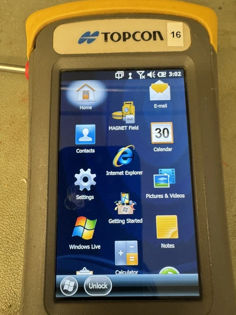 TOPCON FC-500 CONTROLLER , Used , Bare Unit , Magnet Software GIS ...