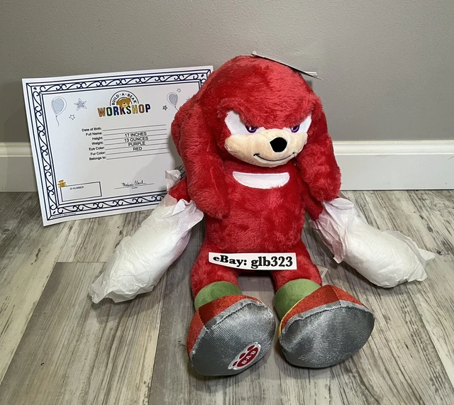 BUILD-A-BEAR WORKSHOP SONIC the Hedgehog 2 Movie Knuckles 14" Plush IN-HAND NWT £43.27 - PicClick UK