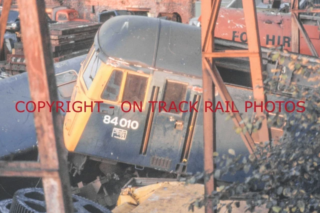 UK RAILWAY PHOTOGRAPH Of Class 84 Locomotive 84010. Rm84-08 £1.70 ...