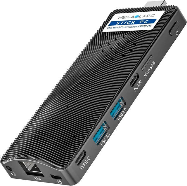 FANLESS MINI PC Stick J4125 8GB/128GB Windows 11 Pro Micro Computer EUR ...