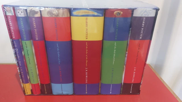 HARRY POTTER HARDCOVER Book Set SEALED 1-7 $5,500.00 - PicClick AU