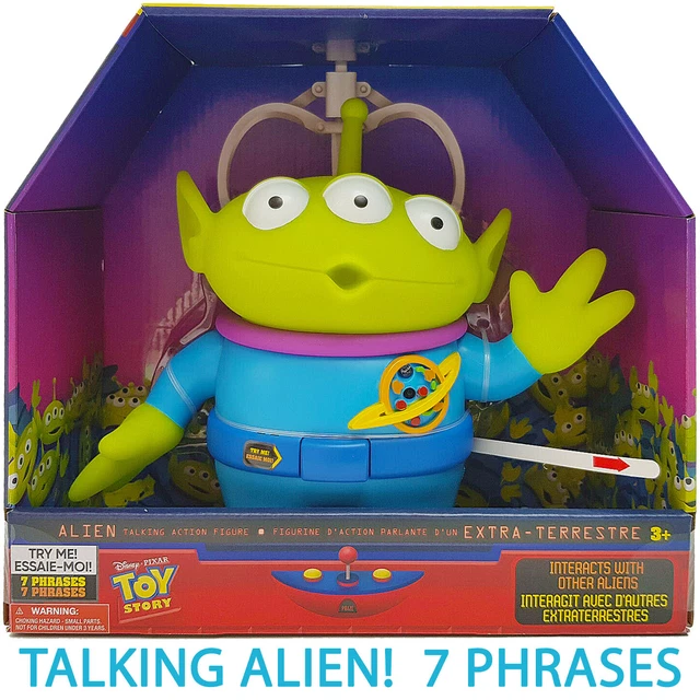 DISNEY STORE TOY STORY ALIEN Talking Action Figure Pixar Pizza Planet ...