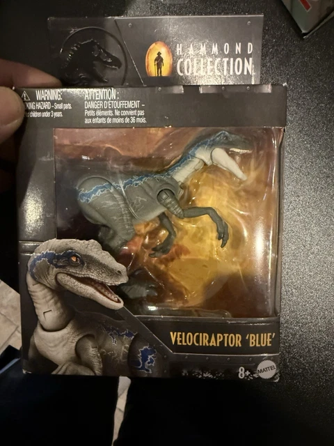 JURASSIC WORLD HAMMOND Collection Velociraptor Blue Neu Und OVP EUR 30 ...