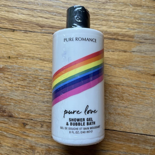 PURE ROMANCE SKINNY Dip Bubble Bath Shower Gel Sensual Amber & Vanilla ...