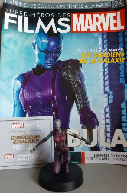 MARVEL MOVIE COLLECTION #24 Nebula Figurine Guardians De Galaxy ... MARVEL MOVIE COLLECTION #24 Nebula Figurine Guardians De Galaxy ...