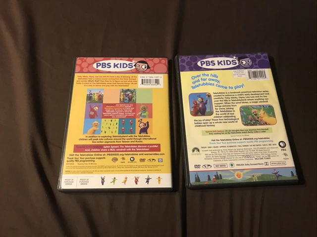 LOT: 2 TELETUBBIES DVD’s Here Come The Whats That Delightful Dances PBS ...