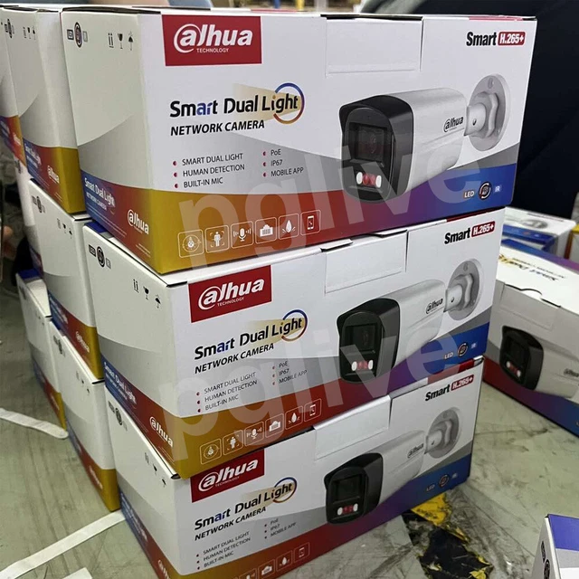 DAHUA 4MP FULL Color IR Bullet POE IP Camera IPC-HFW1439TL1-IL-K Human ...