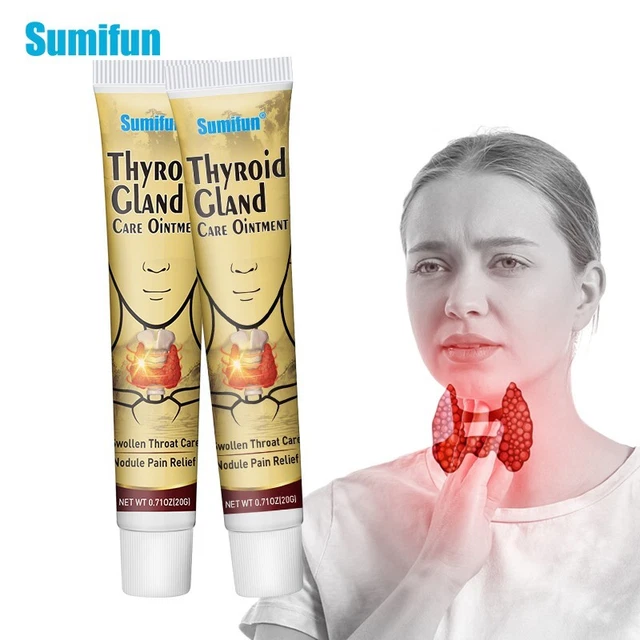 THYROID GLAND CREAM Treat Thyroiditis Neck Lymph Node Ointment 20g ...
