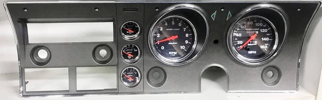 FORD FALCON XW Xy Gt Ho Autometer Dash Ring Conversion Kit Speedo Tacho ...