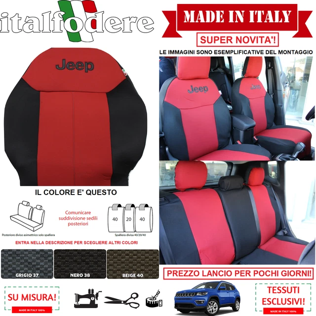 LINERS HOUSSES DE Siège Jeep Compass sur Mesure ! Foderine Compass ...