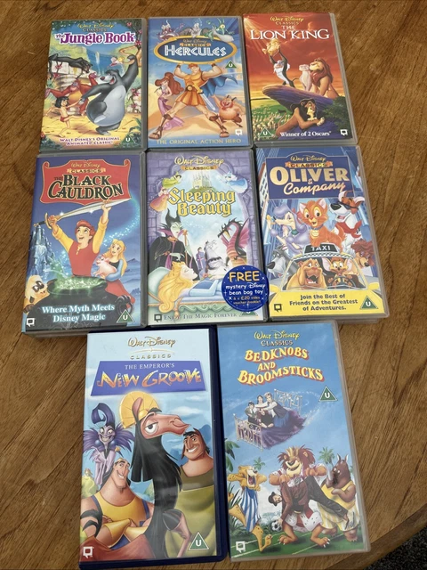 WALT DISNEY CLASSIC VHS Bundle £0.99 - PicClick UK