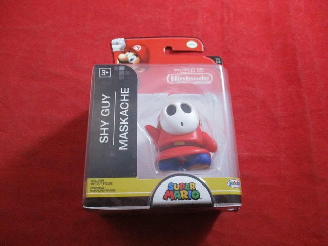 WORLD OF NINTENDO Jakks Pacific Super Mario Bros Shy Guy Collectible ...