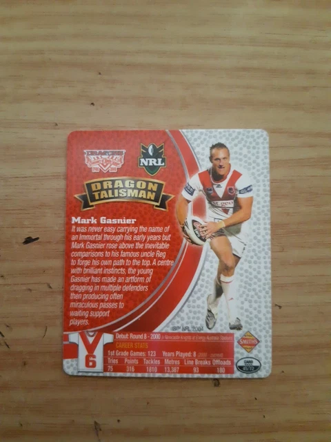 🔥2008 FOOTY LEGENDS Tazo Series *Mark Gasnier*🔥 $3.00 - PicClick AU