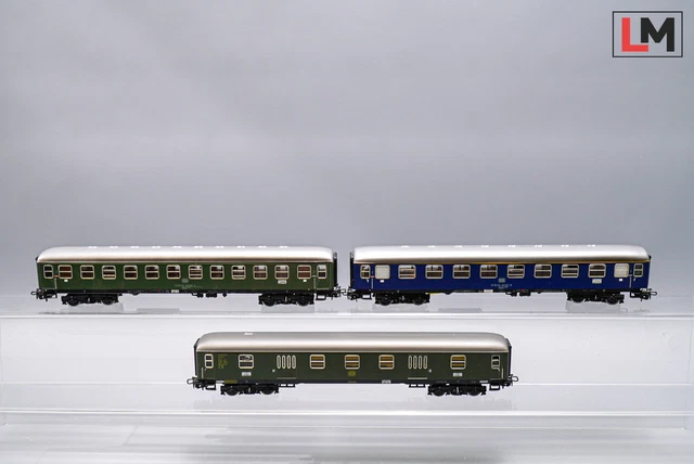 H0 MÄRKLIN 2 x Personenwagen + Gepäckwagen DB // D_083 EUR 1,00 - PicClick DE