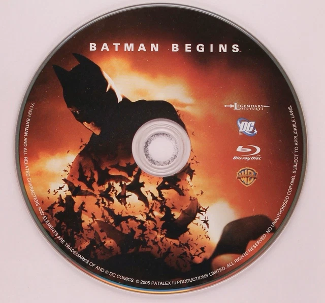 BATMAN BEGINS (BLU-RAY, 2005) - Disc Only £1.49 - PicClick UK